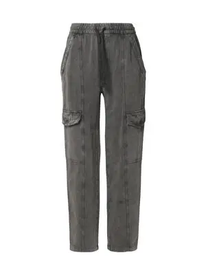 Isabel Marant Étoile Peorana Cargo Jogger Pants - Black