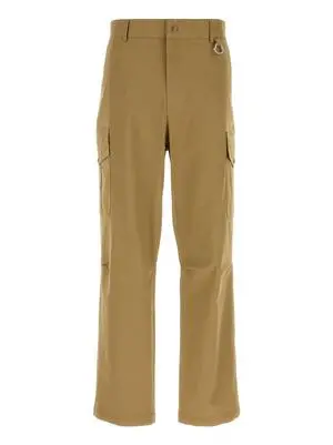 Moncler Stretch Cotton Cargo Pants - Brown