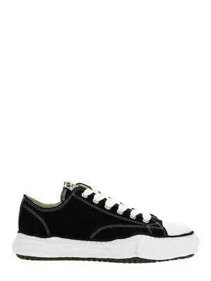 Mihara Yasuhiro MAISON MIHARA YASUHIRO Peterson Low Top Cotton Canvas Sneakers Multicolor