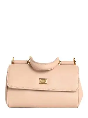 Dolce & Gabbana DOLCE & GABBANA My Sicily Leather Tote Bag With Flap Multicolor
