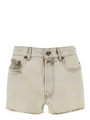 Miu Miu Denim Shorts - White