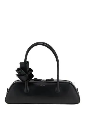 Magda Butrym Brigitte Suede Shoulder Bag - Black