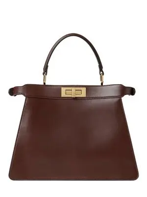 Fendi Peekaboo Iseeu Leather Handbag - Multicolor