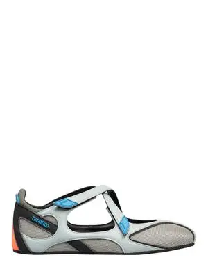 ATTICO The Attico Blue Floor 01 Logo Combination Ballet Flats