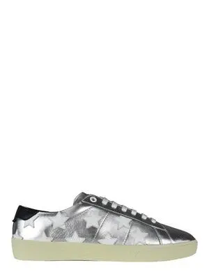 Saint Laurent Court Classic Sneakers - Silver