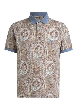 Etro Piqué Polo - Multicolor