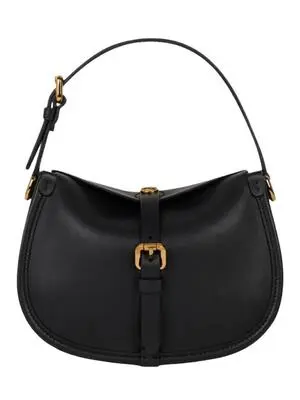 Etro Small Leather Pony Bag - Black