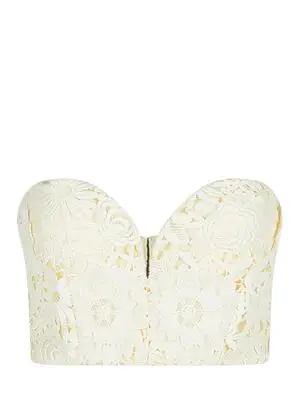 ROTATE BY BIRGER CHRISTENSEN ROTATE Floral Textured Corset
