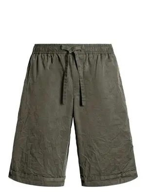 Dolce & Gabbana Drawstring Shorts With Pockets - Gray