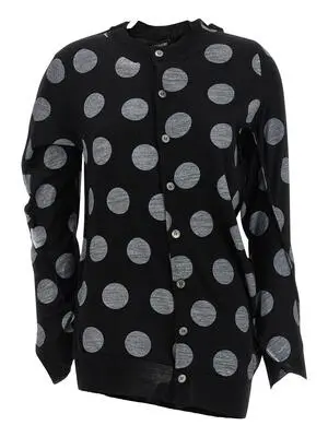 JUNYA WATANABE JUNYA WATANABE Polka Dot Maxi Cardigan
