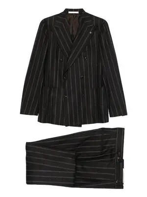 Tagliatore Tagliatore Black Suits - Double  Breasted Suits Men Black