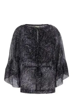 Isabel Marant Étoile Printed Silk Tekia Blouse - Multicolor