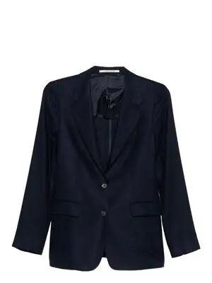 Tagliatore Wool Blazer - Blue
