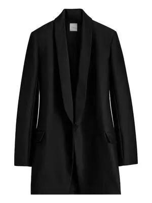 Dior Wool And Silk Tuxedo Blazer - Multicolor