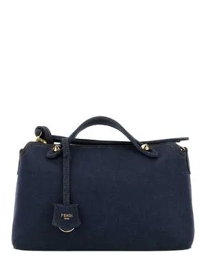 Fendi Denim Reversible Medium The Way Handbag - Blue