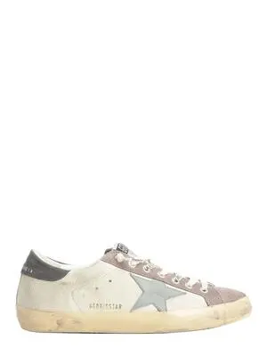 GOLDEN GOOSE Super-star Leather Sneaker - Multicolor