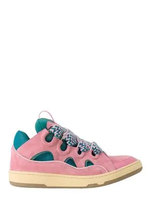 LANVIN Curb Sneakers With Cut-outs - Multicolor