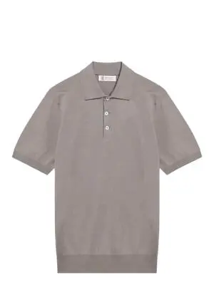 Brunello Cucinelli Lightweight Knit Polo - Multicolor