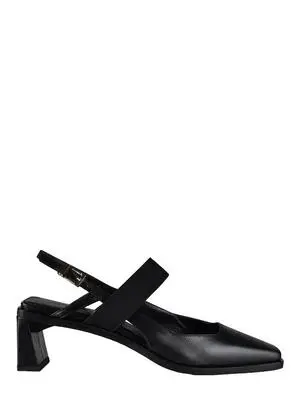 ANEST COLLECTIVE Kidskin Slingback Sandals - Black