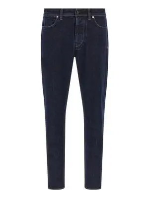 Stone Island Indigo Denim-rinsed Jeans - Blue