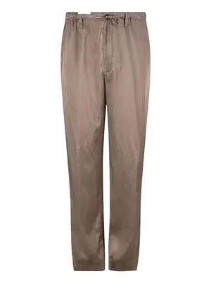 Dries Van Noten Viscose Penny Pants - Multicolor