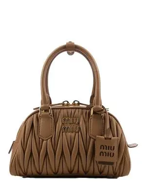 Miu Miu Quilted Top Handle Bag - Multicolor