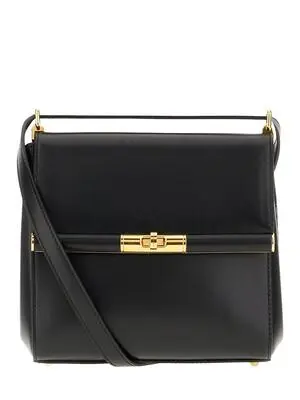 Dolce & Gabbana DOLCE & GABBANA Crossbody Bag With Gold Tone Clasp Multicolor