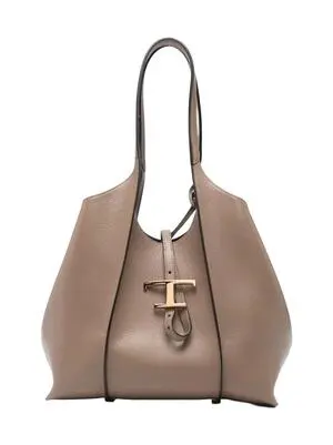 TOD'S TOD'S Timeless Small Leather Shopping Bag Multicolor