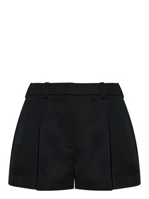 Givenchy Pleated Bermuda Shorts - Black