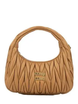 Miu Miu Quilted Leather Handbag - Multicolor