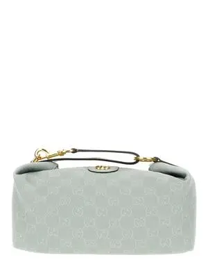 Gucci GUCCI Monogram Embossed Flap Shoulder Bag Multicolor