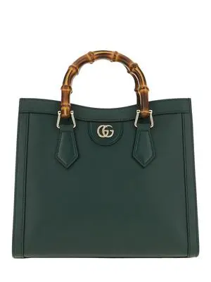 Gucci Bamboo Handle Tote Bag - Multicolor