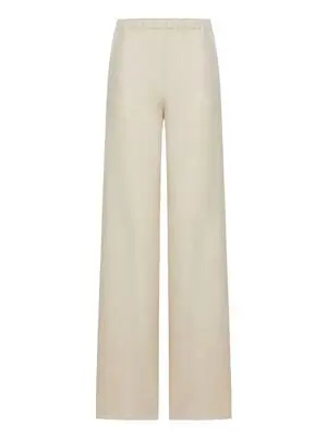 Max Mara Palazzo Pants - Cream