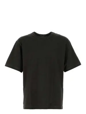 DOLCE & GABBANA Dolce & Gabbana Men Black Cotton T-Shirt