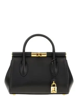 Dolce & Gabbana Top Handle Bag With Padlock Charm - Multicolor