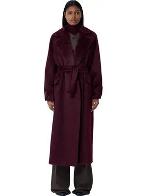Max Mara Long Wool Coat - Multicolor