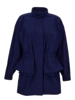 Fendi Midi Cotton Parka - Multicolor