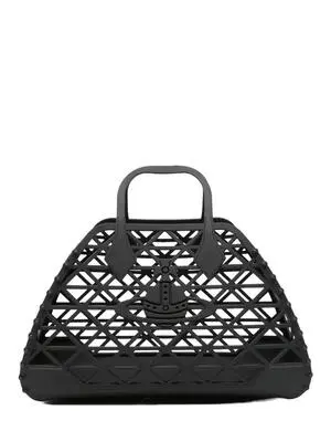 VIVIENNE WESTWOOD Mesh Tote Bag - Black