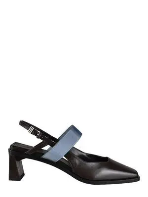 ANEST COLLECTIVE Kidskin Slingback Sandals - Brown