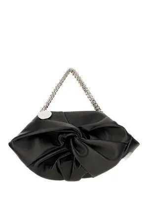 Stella McCartney Twist Knot Handheld Bag With Chain Strap - Multicolor