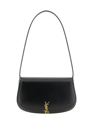 Saint Laurent SAINT LAURENT Leather Shopper Bag With Logo Detail Multicolor