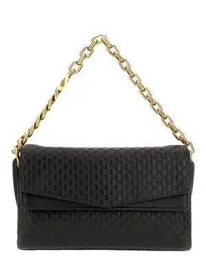 Gucci Monogram Embossed Chain Shoulder Bag - Multicolor
