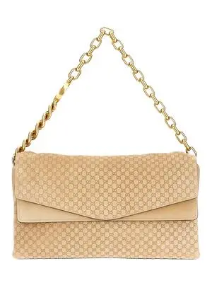 Gucci Monogrammed Chain Strap Shoulder Bag - Multicolor