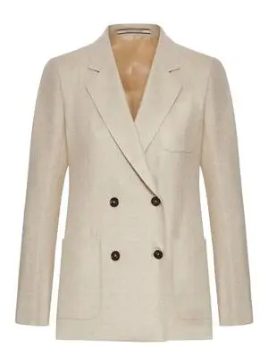 Tagliatore Double-breasted Wool Jacket - Multicolor