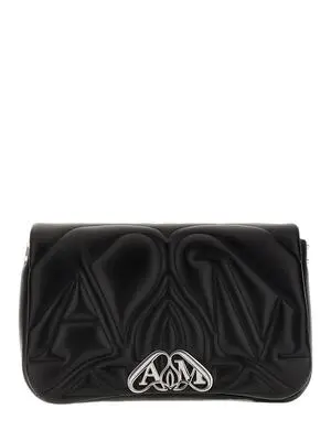 Alexander McQueen ALEXANDER MCQUEEN Quilted Logo Shopper Bag Multicolor