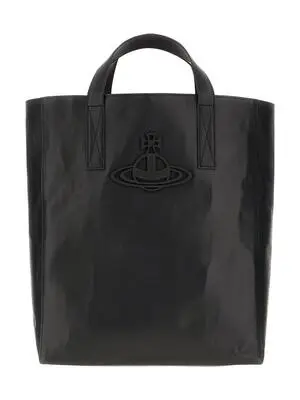 VIVIENNE WESTWOOD Logo Shopper Bag - Multicolor