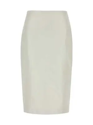 JIL SANDER Failled Skirt - White