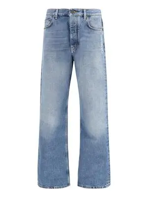 Off-White Half Arrow Slim Relaxed Jeans - Blue