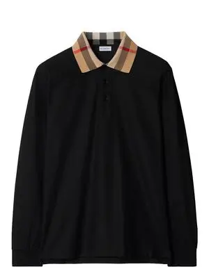Burberry Polo Shirts - Black