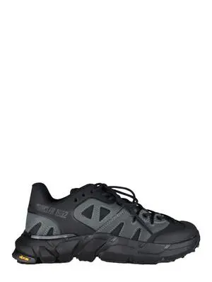 Moncler Silencio Lace Up Sneakers - Black